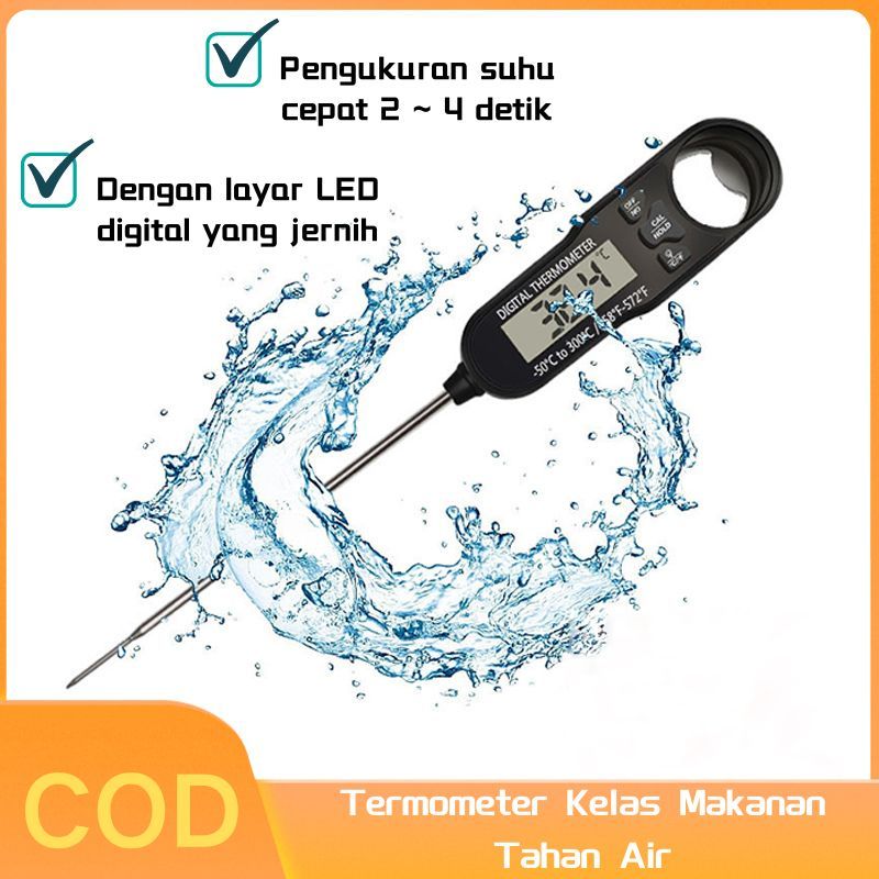 Jual Termometer makanan,termometer digital,termometer makanan tahan air ...