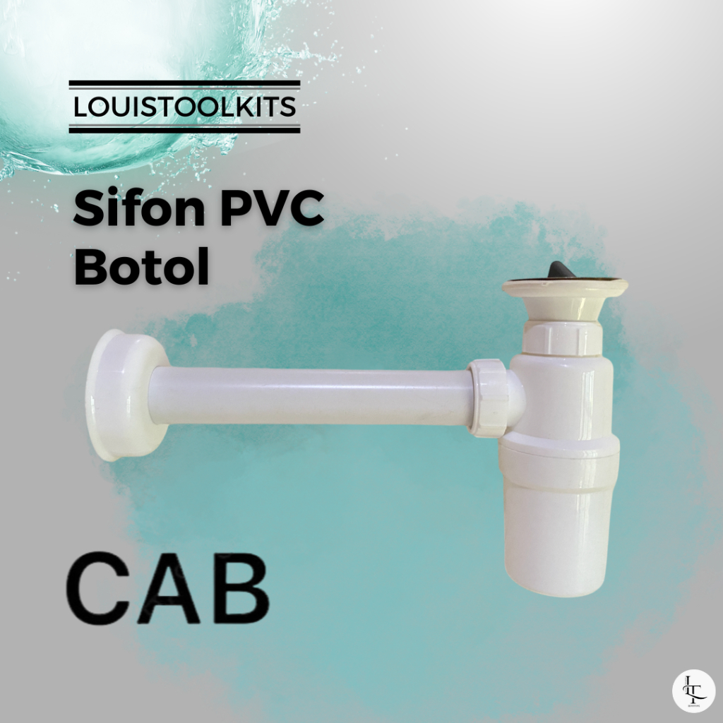 Jual Sifon Leher Botol Wastafel PVC / Sifon Pembuangan Air Wastafel ...