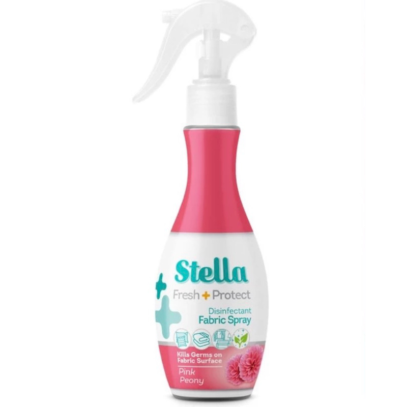 Jual Stella Disinfectant Fabric Spray Fresh+Protect Pink Peony 200ml ...