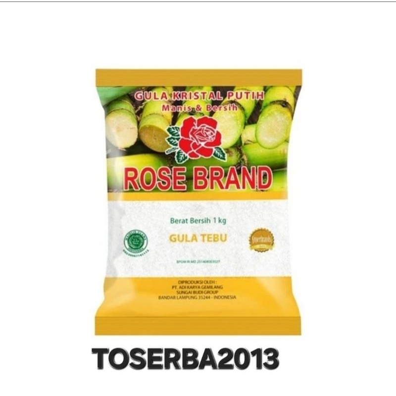 Jual ROSE BRAND GULA PASIR KUNING [1 KG] | Shopee Indonesia