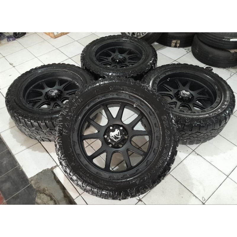 Jual Velg Mobil Bekas Buat Fortuner Pajero Hilux Ford Ranger Mamba Ring 20x9 Pcd 6x139,7 ÷ Ban ...