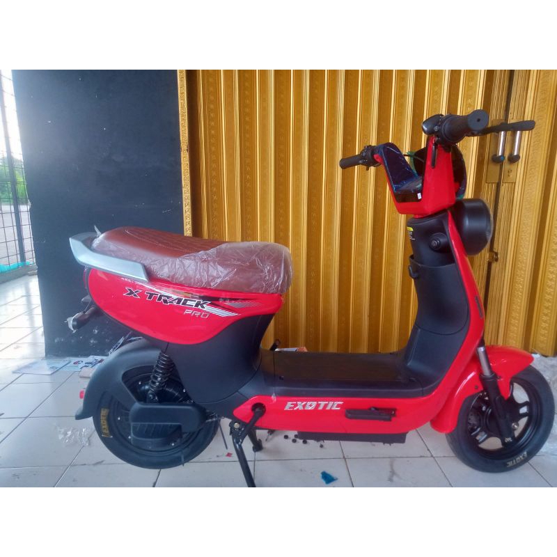 Jual SEPEDA LISTRIK EXOTIC X TRACK PRO NFC REM CAKRAM | Shopee Indonesia