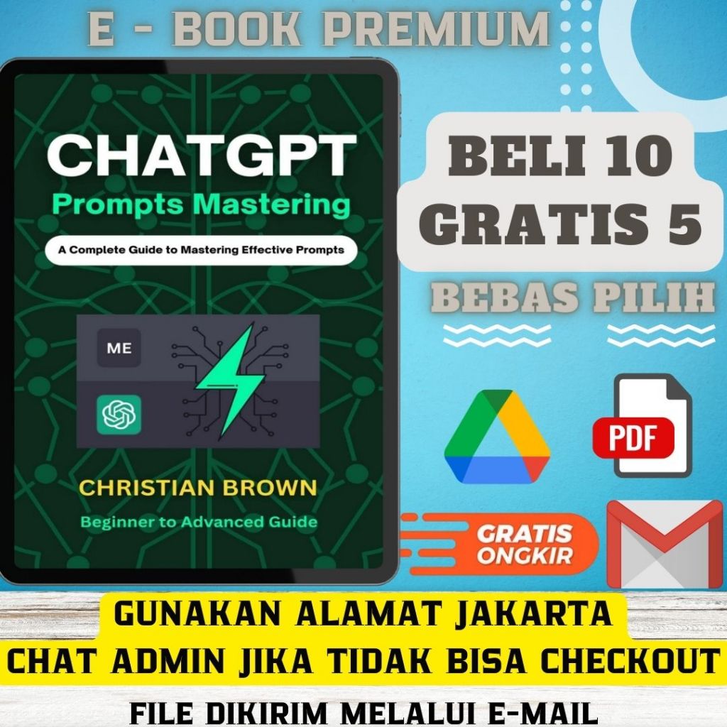 Jual CHATGPT PROMPTs MASTERING : A Complete Guide to Mastering Effective Prompts book pdf ...