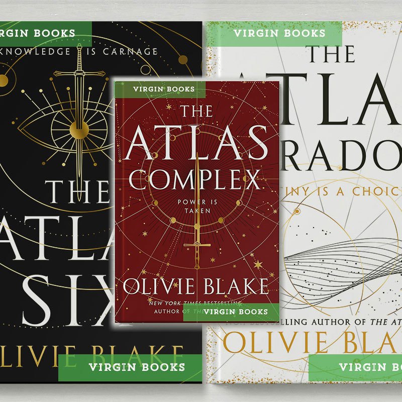 Jual Books: The Atlas Six - The Atlas Paradox - The Atlas Complex by ...