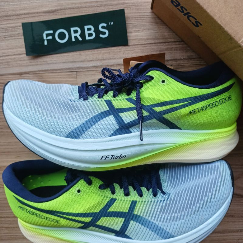 Jual Asics Metaspeed Edge+ Sky Hazard Green || yellow green | Shopee ...
