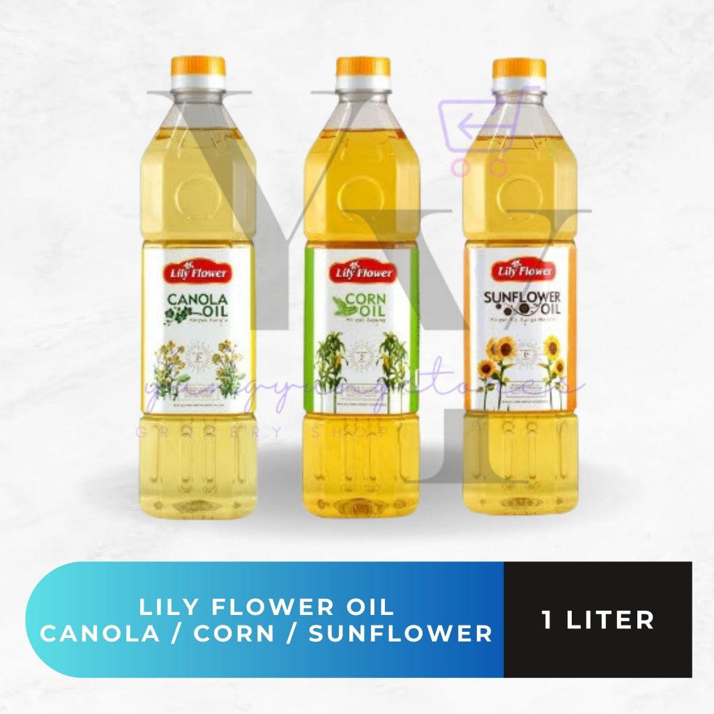 Jual Lily Flower Canola / Corn / Sunflower Oil 1 Liter | Shopee Indonesia