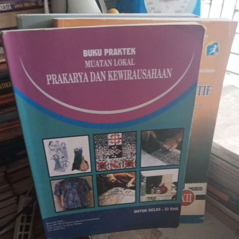 Jual BUKU PRAKTEK MUATAN LOKAL PRAKARYA DAN KEWIRAUSAHAAN UNTUK SMA ...