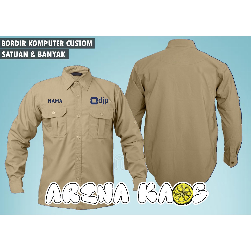 Jual KEMEJA KERJA DJP PAJAK / KEMEJA PDH PDL DJP PAJAK | Shopee Indonesia