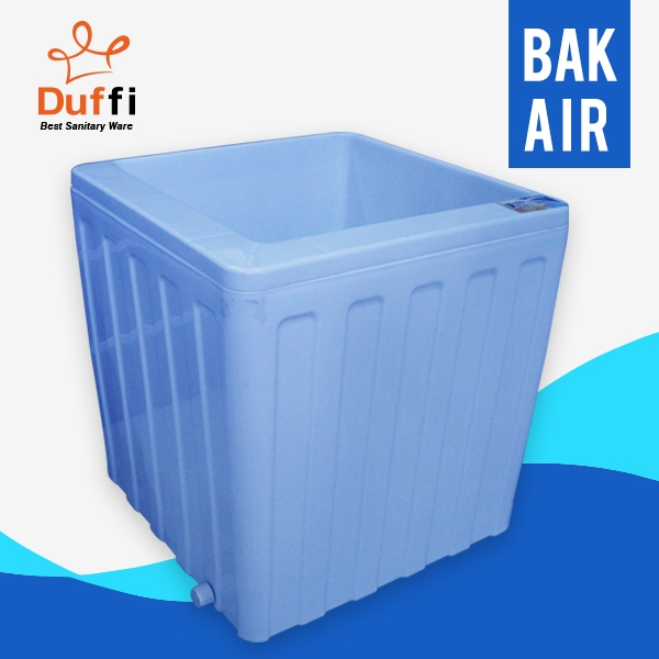 Jual BAK AIR KOTAK PANEL DF BIRU 120L + PACKING KAYU | Shopee Indonesia