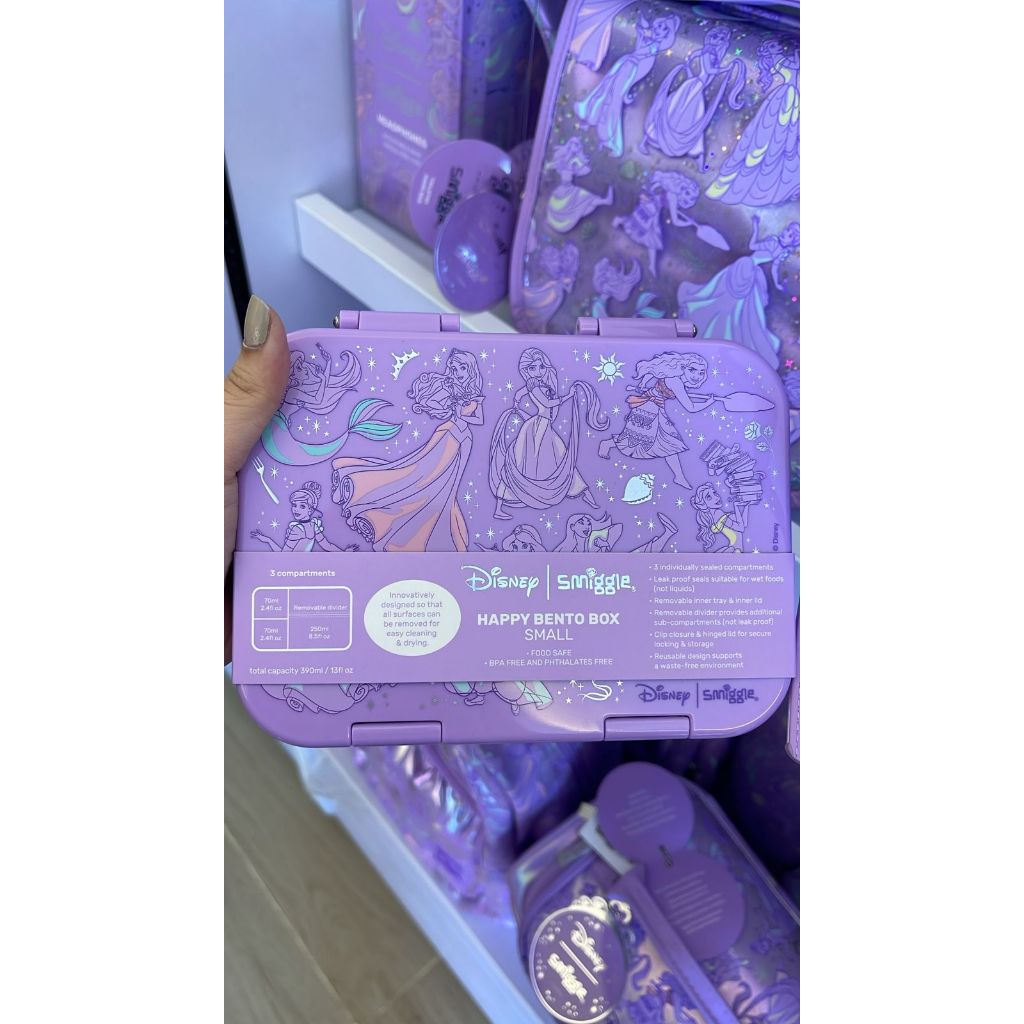 Jual SMIGGLE X DISNEY PRINCESS BENTO SMALL - KOTAK BEKAL SMIGGLE ...