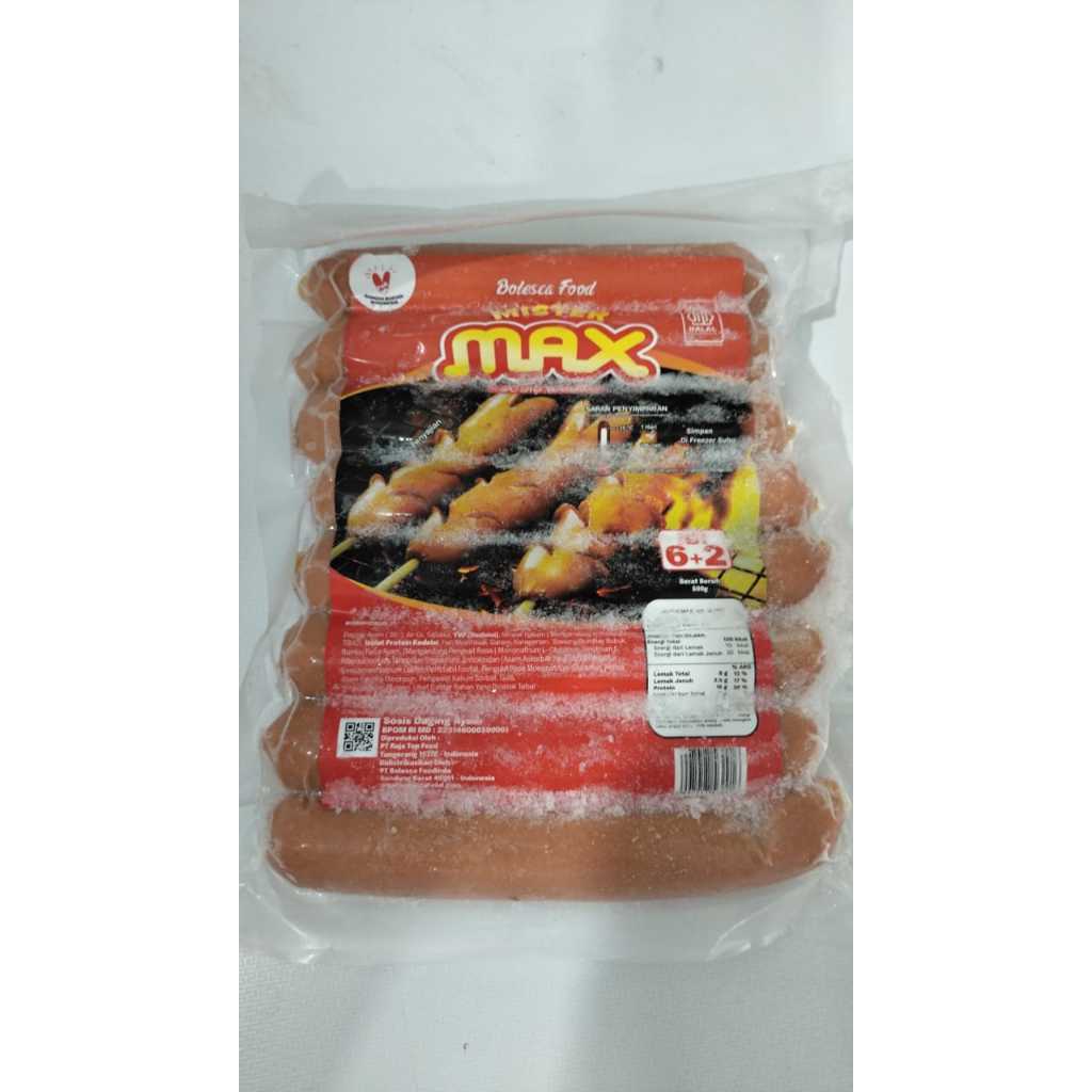 Jual Sosis Max Jumbo isi 8 & 12 | Shopee Indonesia