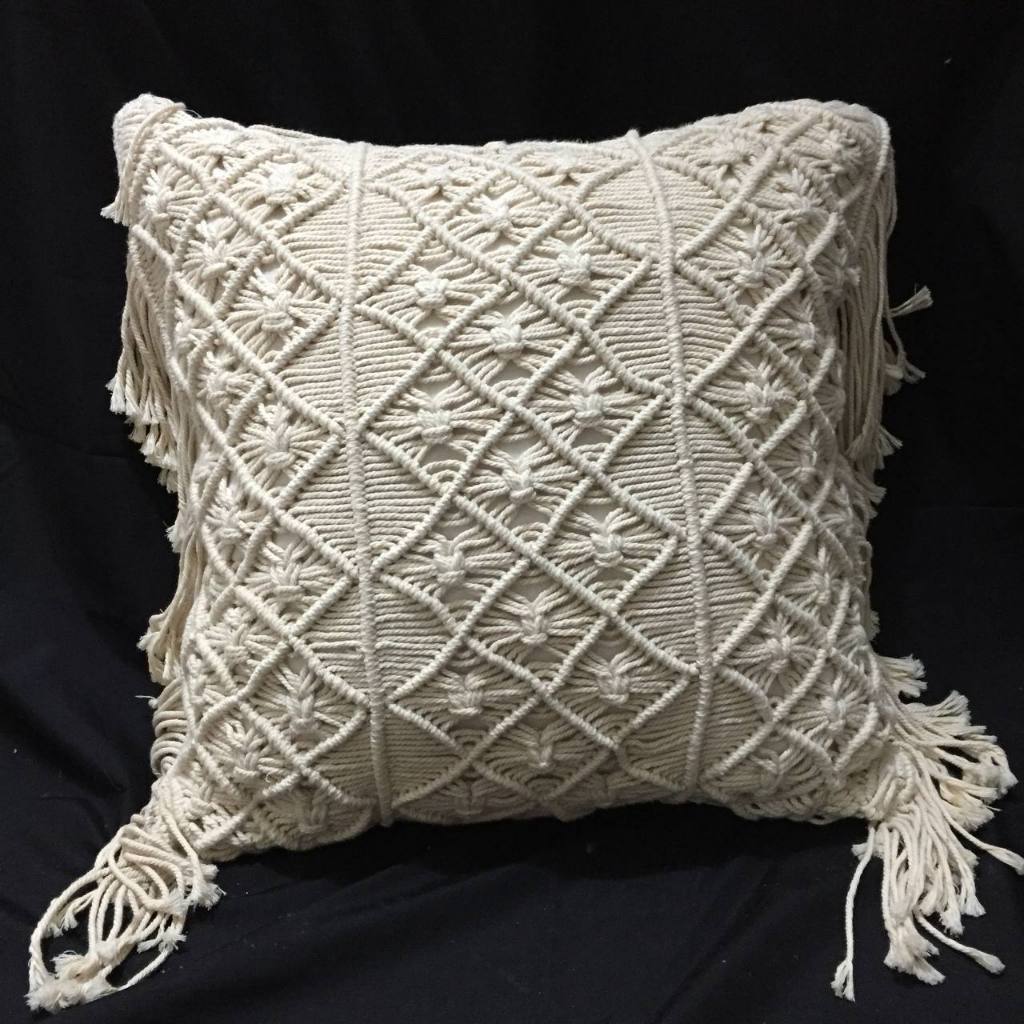 Jual Cushion Cover / Sarung Bantal Macrame PREMIUM Bohemian | Shopee ...