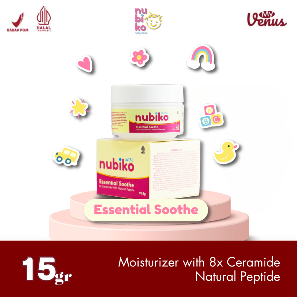 Jual Nubiko Essential Soothe 2in1 Edition for moms & Babies Face Cream ...