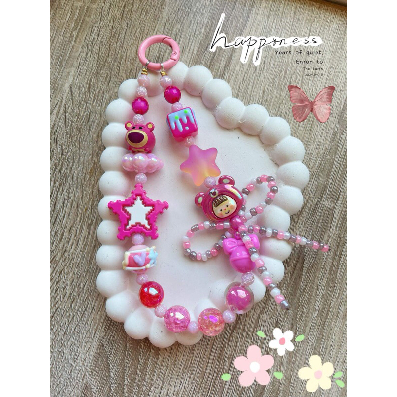 Jual STRAP HP HANDMADE STRAP phone tali hape phone strap manik manik ...