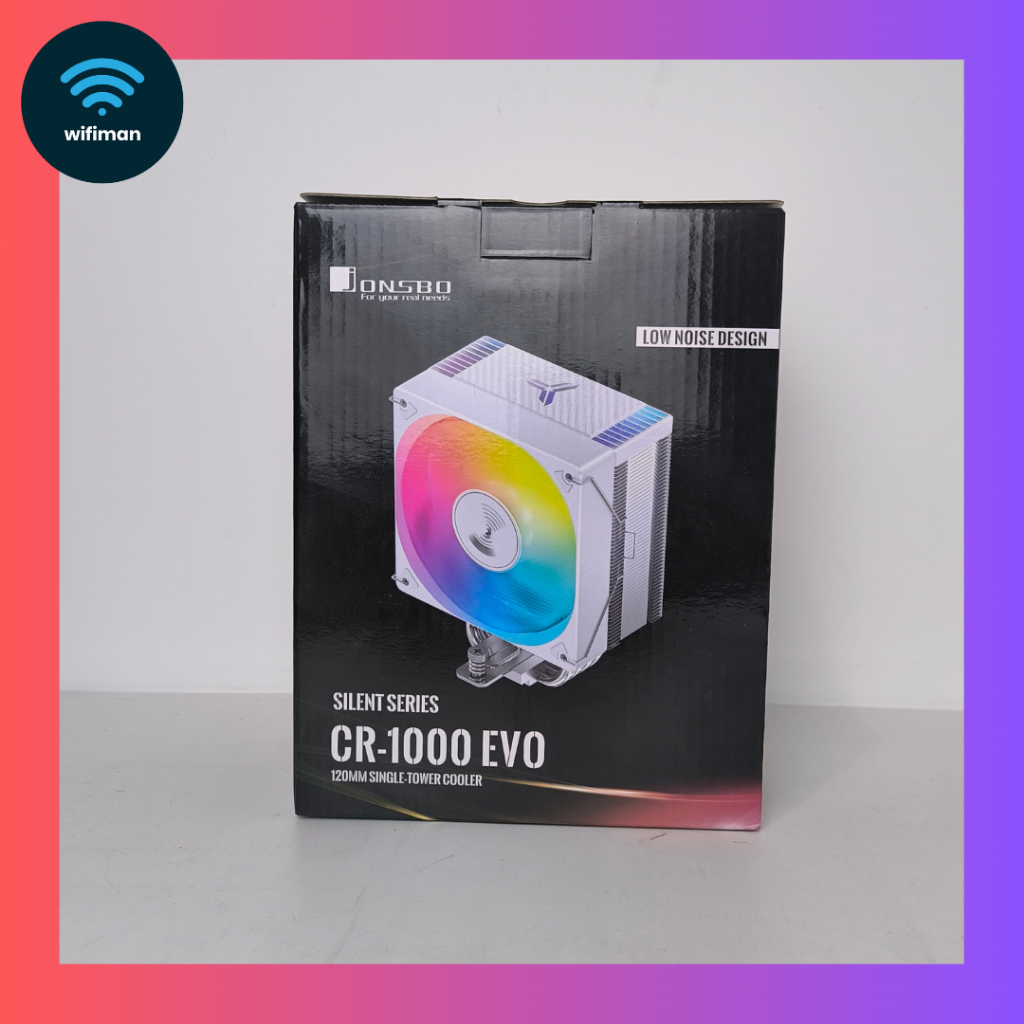 Jual Jonsbo CR-1000 Evo ARGB White - Cooler Kipas Fan CPU Processor RGB ...