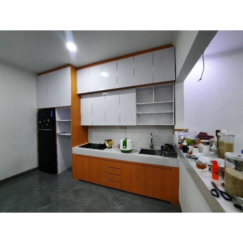 Jual kitchen set hpl custom | Shopee Indonesia