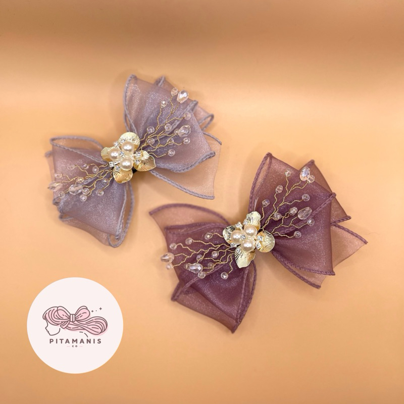 Jual [LACE EDITION][KUMO HAIRBOW] Pita Rambut Anak Handmade/Jepit Pita ...