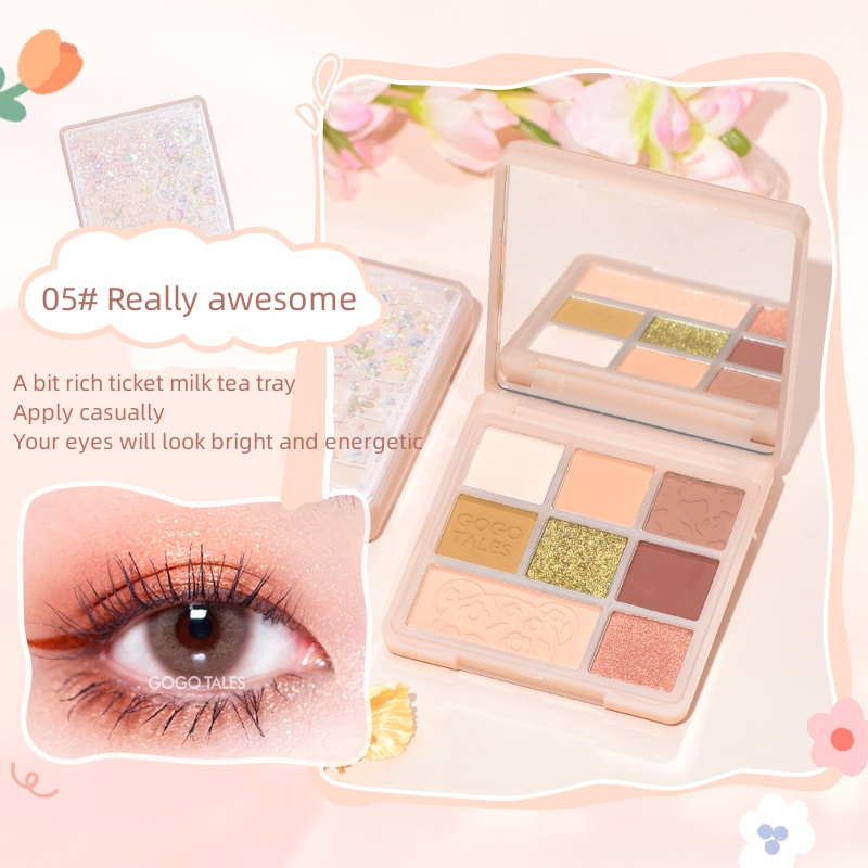 Jual GOGOTALES Garden Bear Eyeshadow Blush Highlighter All In One ...
