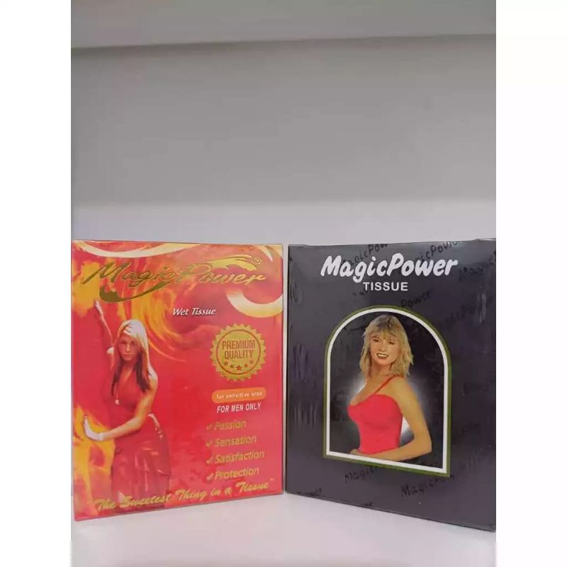 Jual Magic Power tissue merah/hitam (6pcs) | Shopee Indonesia