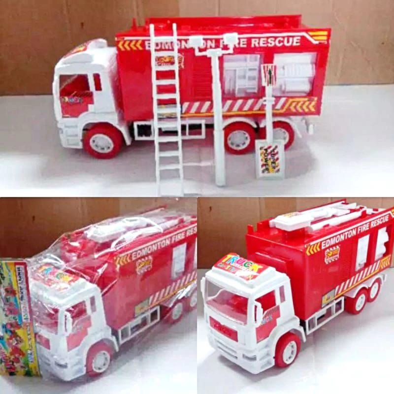 Jual Mainan Anak Mobil Pemadam Kebakaran/ Mobil Truk Damkar Kemasan ...