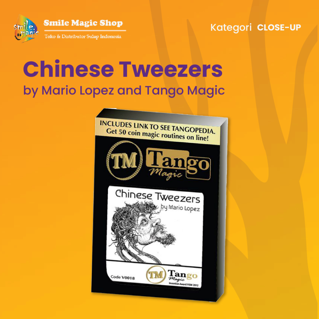 Jual Alat Sulap-Chinese Tweezers by Mario Lopez and Tango Magic-Smile ...
