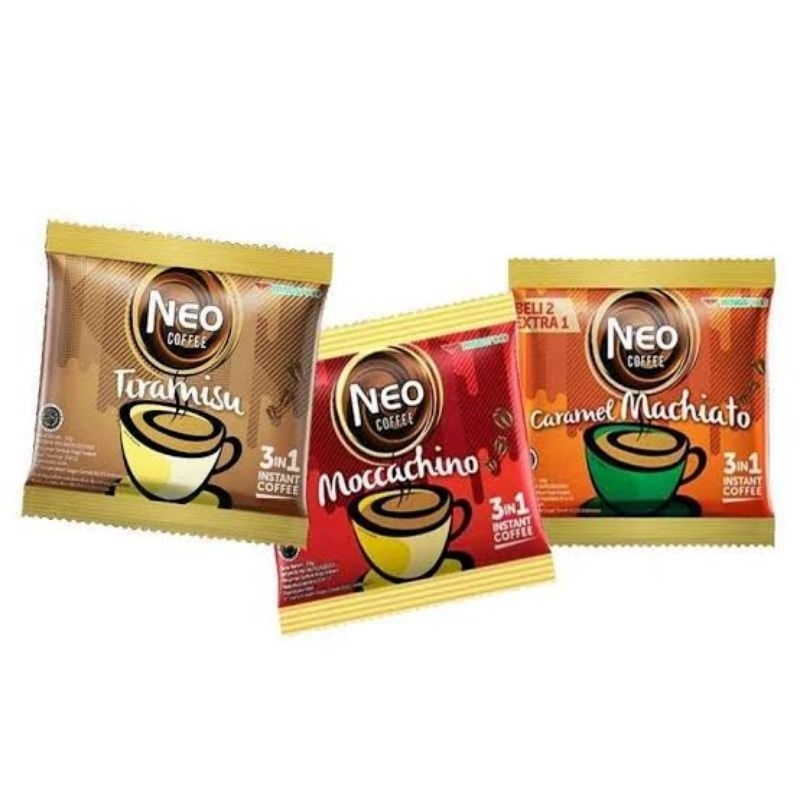 Jual [15 SACHET] 1Renceng Kopi Neo Coffee | Shopee Indonesia