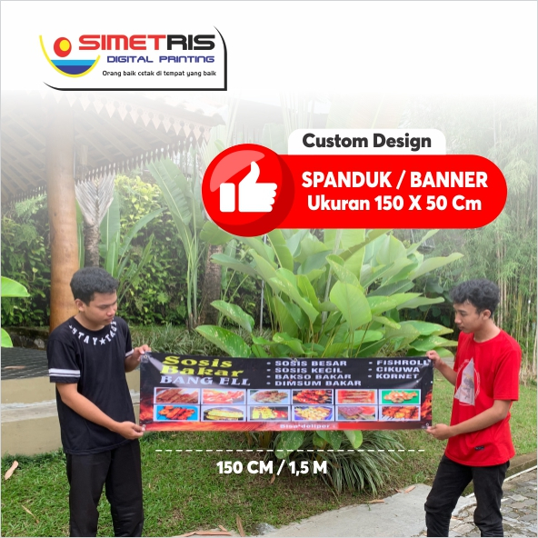 Jual Spanduk ukuran 150x50cm | Shopee Indonesia