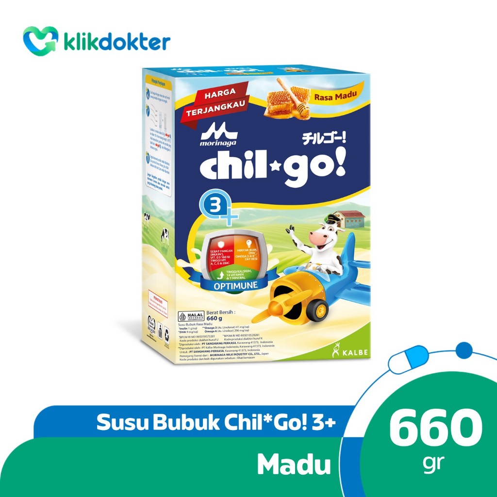 Jual Morinaga Chil Go Powder 3+ Madu 660gr | Shopee Indonesia