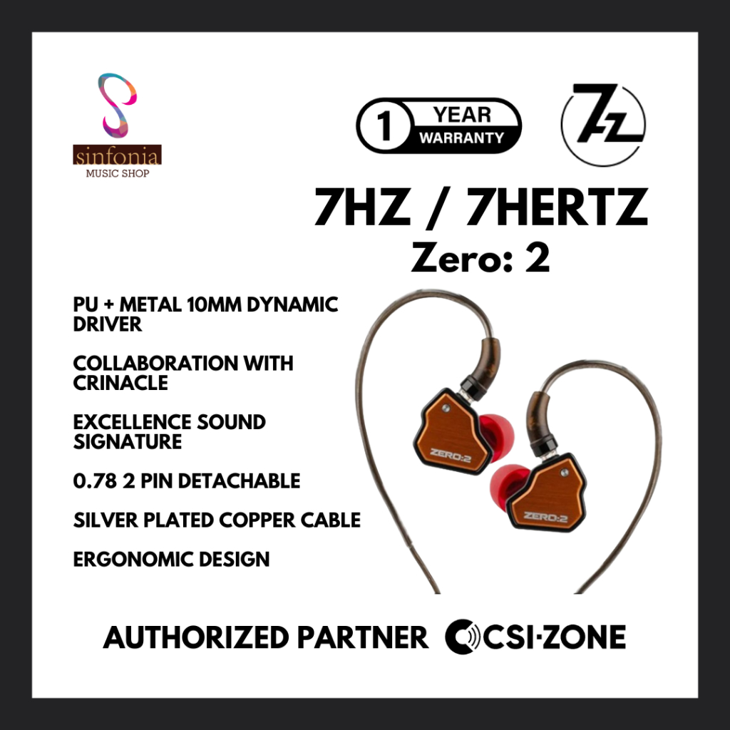 Jual 7Hz x Crinacle Salnotes Zero 2 Hi-Fi Dynamic Driver In Ear Monitor ...