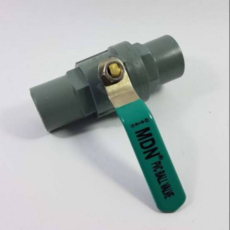 Jual stop kran 1/2 ball valve plastik gagang besi | Shopee Indonesia