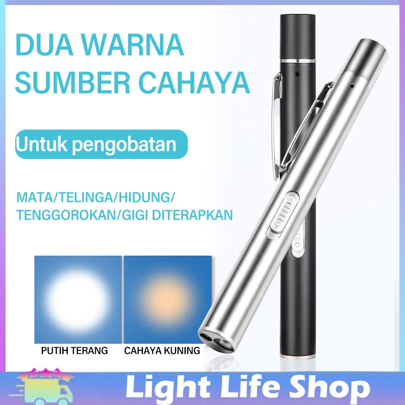 Jual Senter Dokter Medical LED Pen Senter Medis Mata Diagnosa Hiking ...