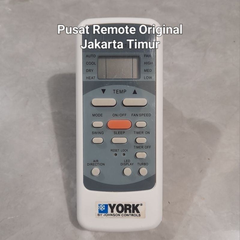 Jual REMOTE REMOT AC YORK R51M/E ORIGINAL ASLI | Shopee Indonesia