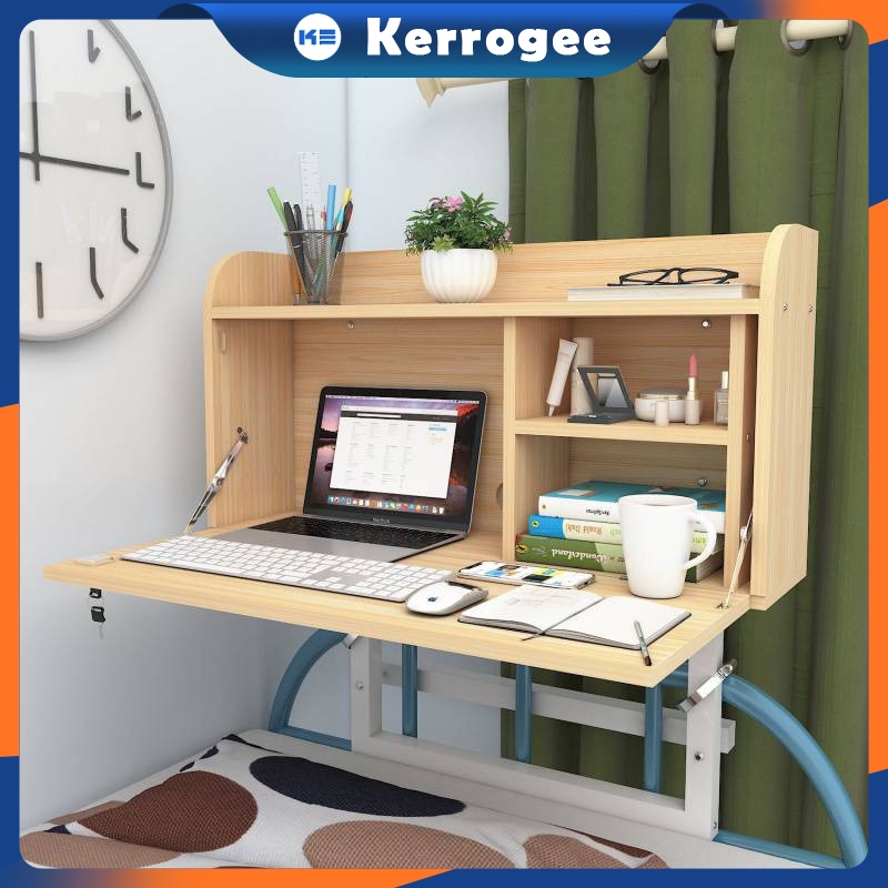 Jual Meja Kerja Lipat Rak Dinding 80x45cm Meja Lipat Multifungsi ...