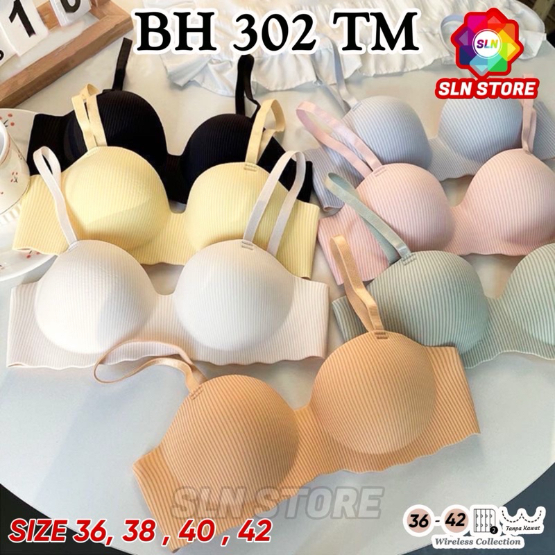 Jual BRA WANITA PUSH UP TANPA KAWAT SEAMLESS TANPA JAHITAN BH PEREMPUAN POLINI SUPER SOFT - 302 ...