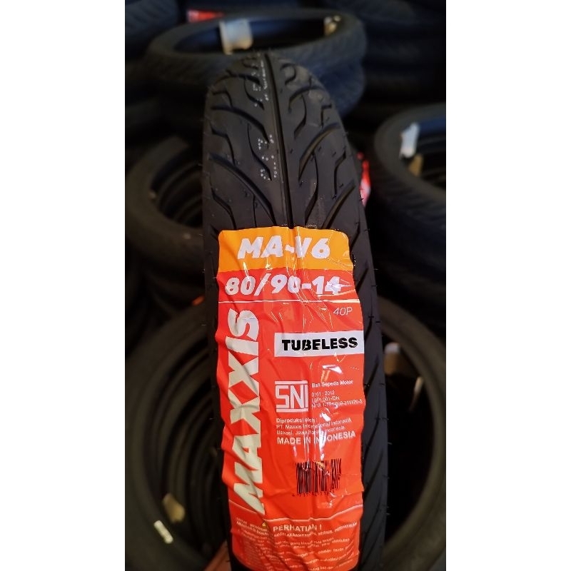 Jual Ban motor Maxxis 80/90-14 MA-V6 (depan) | Shopee Indonesia