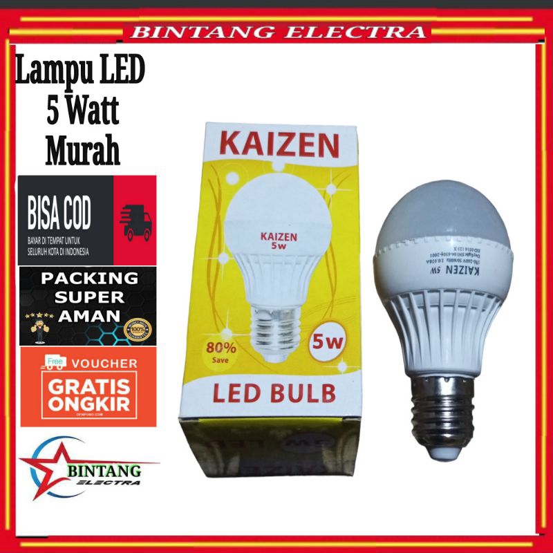 Jual lampu LED murah 5 watt | Shopee Indonesia