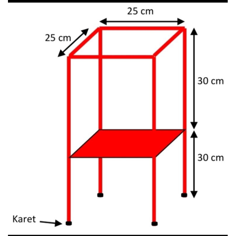 Jual Tempat dudukan apar 25 x 25 x 60 untuk 6 sampai 12 kg | Shopee ...
