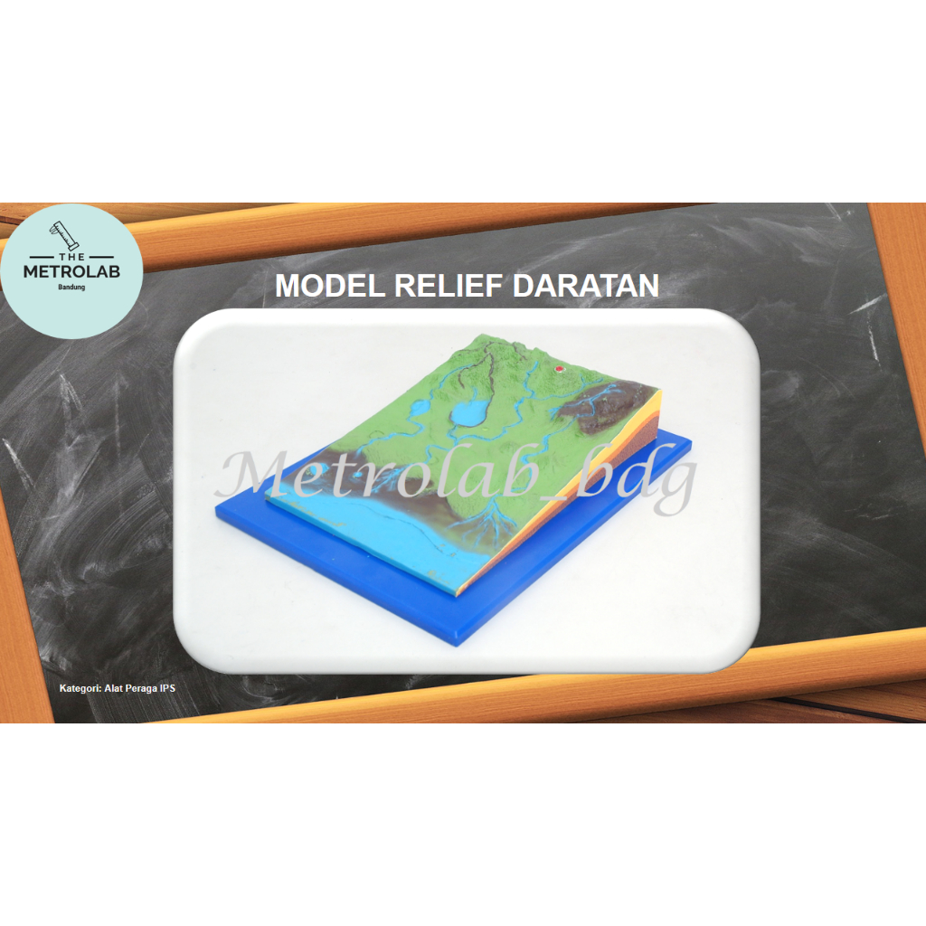 Jual Model Relief Daratan | Alat Peraga IPS | Shopee Indonesia