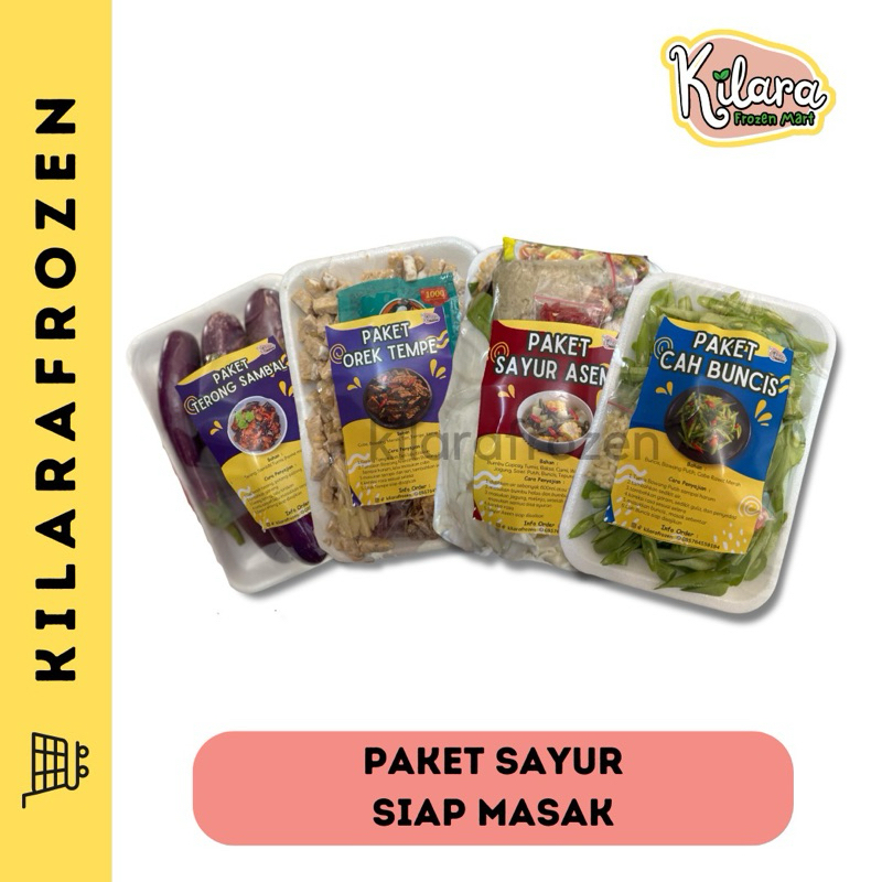 Jual Paket Sayur Siap Masak / Sayur Prep / Sayur Instan / Sayur masak ...