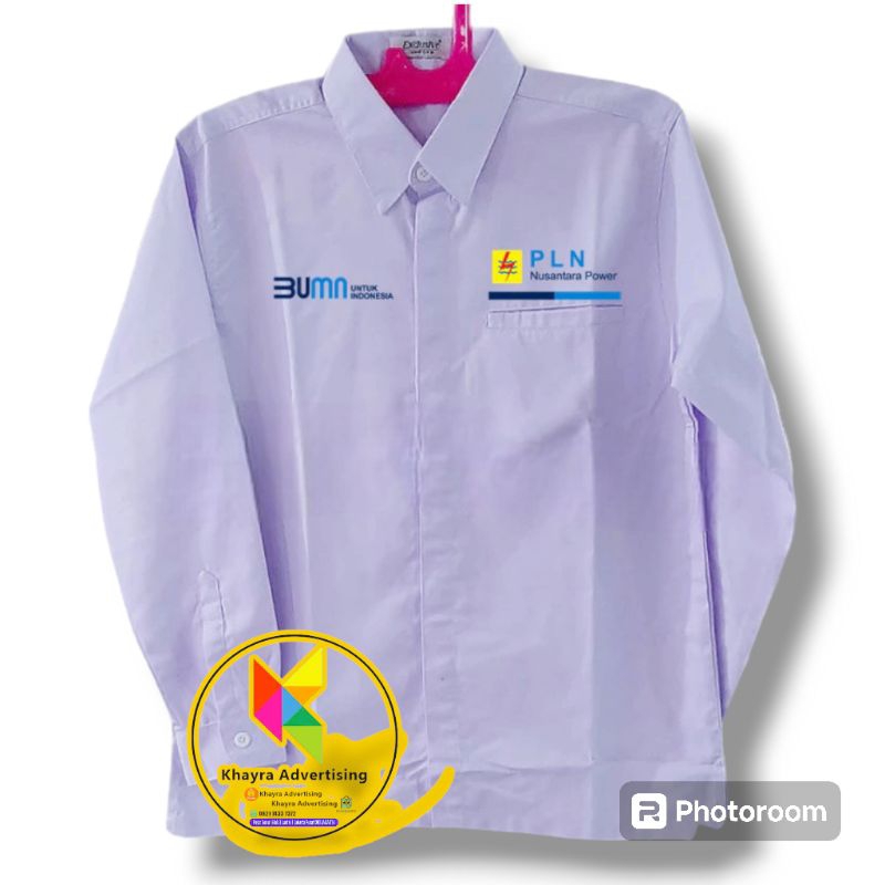 Jual kemeja bumn PLN nusantara power seragam bumn pln nusantara power ...
