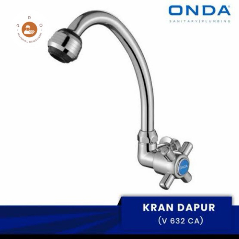 Jual Keran Angsa ONDA 1/2 inch Kran Dapur Cuci Piring Washtafel V632 V ...