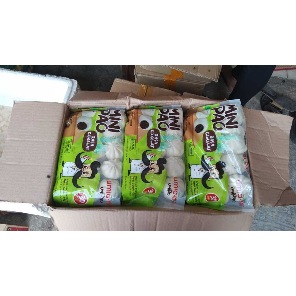 Jual Minipao cokelat bakpau mini kukus dan goreng umiami | Shopee Indonesia