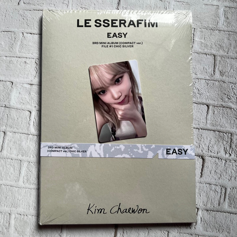 Jual [READY STOCK] LE SSERAFIM 3RD MINI ALBUM EASY COMPACT VER CHAEWON SAKURA YUNJIN KAZUHA ...