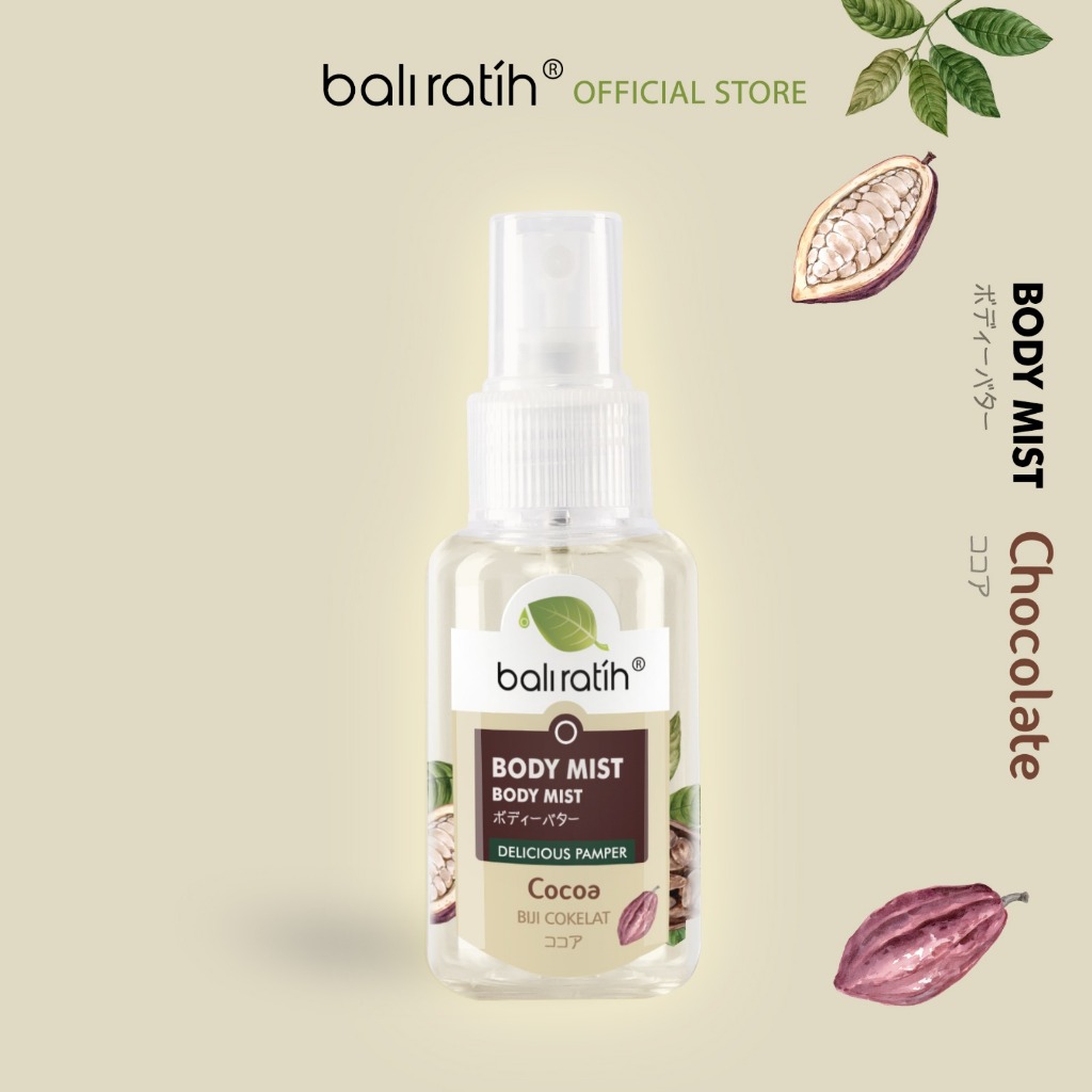 Jual Bali Ratih Body Mist Delicious Pamper Chocolate 70ml | Shopee ...
