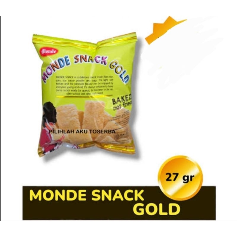 Jual snack gold monde 27gr | Shopee Indonesia