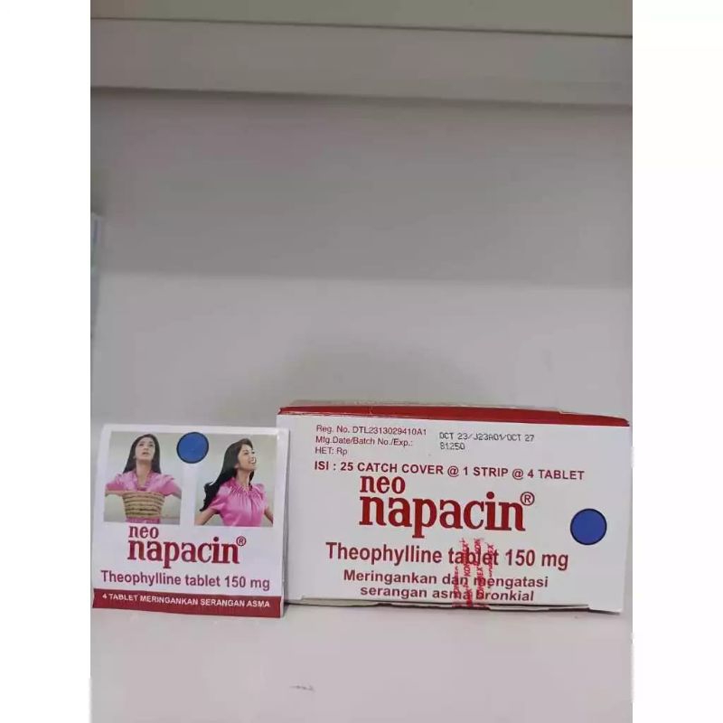 Jual Neo Napacin tablet - meringankan dan mengatasi asma/sesak nafas ...