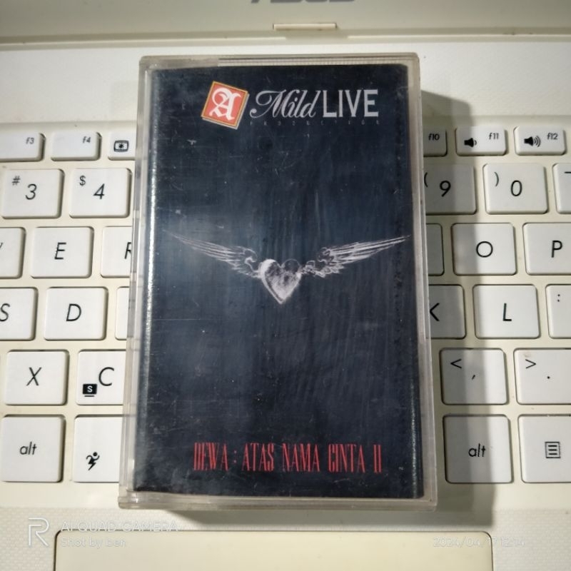 Jual Kaset Dewa 19 Live Atas Nama Cinta Preloved Rare Item For Walkman Tape Pita | Shopee Indonesia