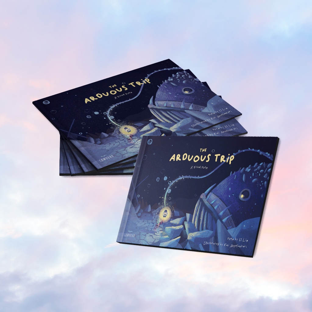 Jual THE ARDUOUS TRIP | ILLUSTRATED POEM BOOK | Shopee Indonesia