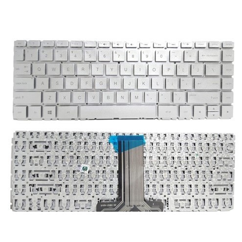 Jual Keyboard HP 14-CF 14-BS 14-BW 14S-DQ 14S-FQ Silver | Shopee Indonesia