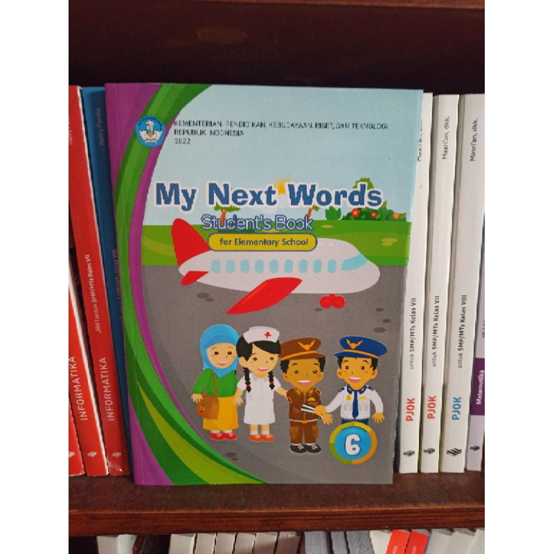 Jual BUKU BAHASA INGGRIS MY NEXT WORDS KELAS 6 SD KEMENTERIAN KURIKULUM MERDEKA | Shopee Indonesia